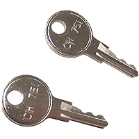 Professional Parts Warehouse Replacement Key CH751 Set of 2 for ...