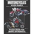 Motorcycles Word Search Puzzle Book... by Designs, Red Mountain