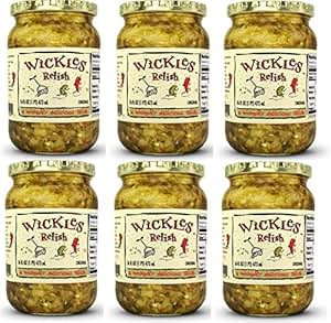 Amazon.com : Wickles Sweet Relish(Pack of 6) : Grocery & Gourmet Food