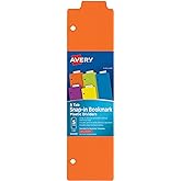 Amazon.com : Avery Snap-in Bookmark Plastic Dividers for 3 Ring Binders ...