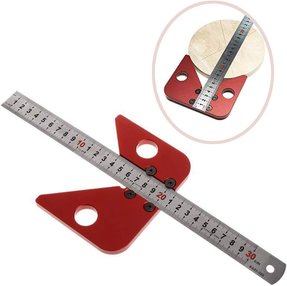 Woodworking 45 Degrees Center Scribe, Center Finder Scriber, Gauge ...