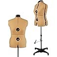 Amazon.com: Turmeric Adjustable Dress Form Mannequin for Sewing Female ...