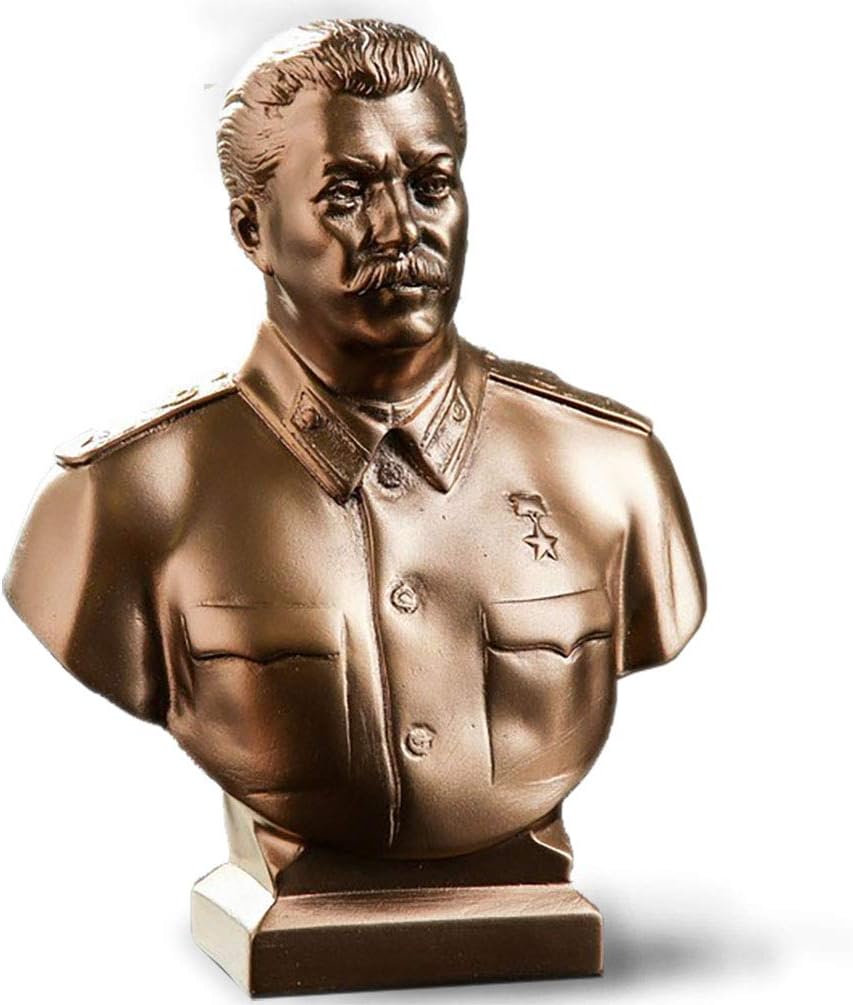 Amazon.com: Russian Souvenirs Joseph Stalin Bust Sculpture Statue ...