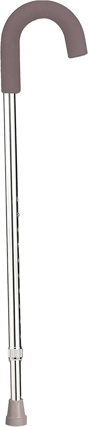 Aluminum Round Handle Cane with Foam Grip: Amazon.ca: Health & Personal ...