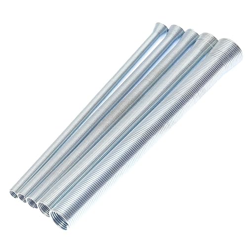 TUOREN Spring Tube Bender Set 1/4'', 5/16'', 3/8'', 1/2'' and 5/8'' for ...
