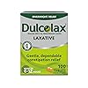 Dulcolax Stimulant Laxative Tablets (100 Count) Gentle Overnight ...