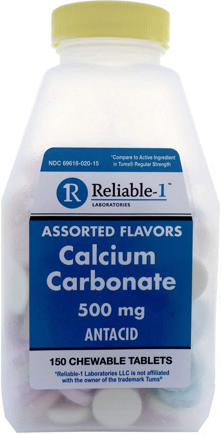 Mua Reliable-1 Laboratories Calcium Carbonate Antacid Acid Reducer for ...