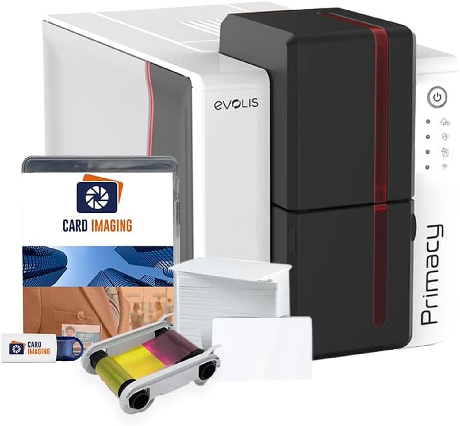 Mua Evolis Primacy 2 Dual-Sided ID Card Printer & Supplies Bundle Badge ...