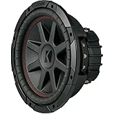 Amazon.com: Kicker CompVR 10-Inch (25cm) Subwoofer, DVC, 4-Ohm, 350W ...