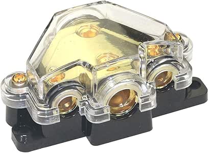 Amazon.com: Elecer Power Distribution Block, Auto Car Audio Amplifier 1 ...