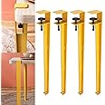 Amazon.com: EZZON 4pcs Metal Table Clamp Legs,Adjustable Coffee Table ...