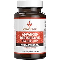 Amazon.com: ACTIVATEDYOU Advanced Restorative Probiotic, 30 Strain ...