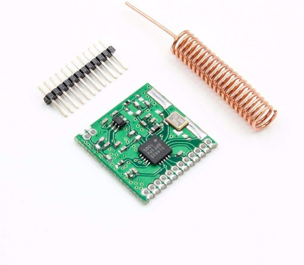 TECNOIOT 5pcs SI4432 Wireless Module 470MHz 433MHz 1000m Wireless ...
