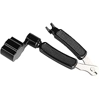 Amazon.com: Black 3 in 1 Multifunction Guitar String Winder String ...