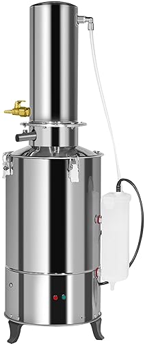 DZ-5L Automatic 5L/H Stainless Steel Water Distiller, 4500W Rapid ...