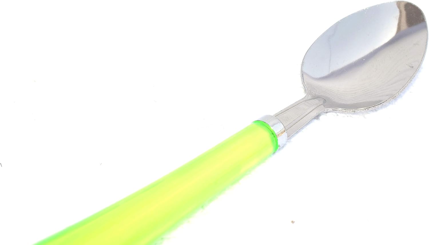 Buy CB! Green 6-Pieces Fancy Spoon Set|Steel with Shiny Green Fancy ...