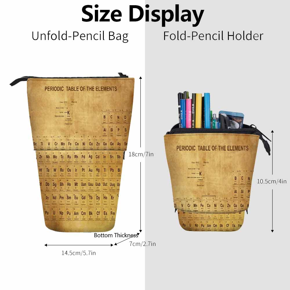 Mua Swono Periodic Table Elements Pencil Case Retro Educational Atomic ...