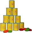 Traditional Garden Games Tin Can Alley Fairground Target Game: Amazon ...