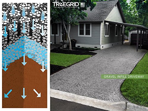 מוצר - TRUEGRID ECO (1" Depth) Permeable Pavers, (DIY) Driveway-in-a ...