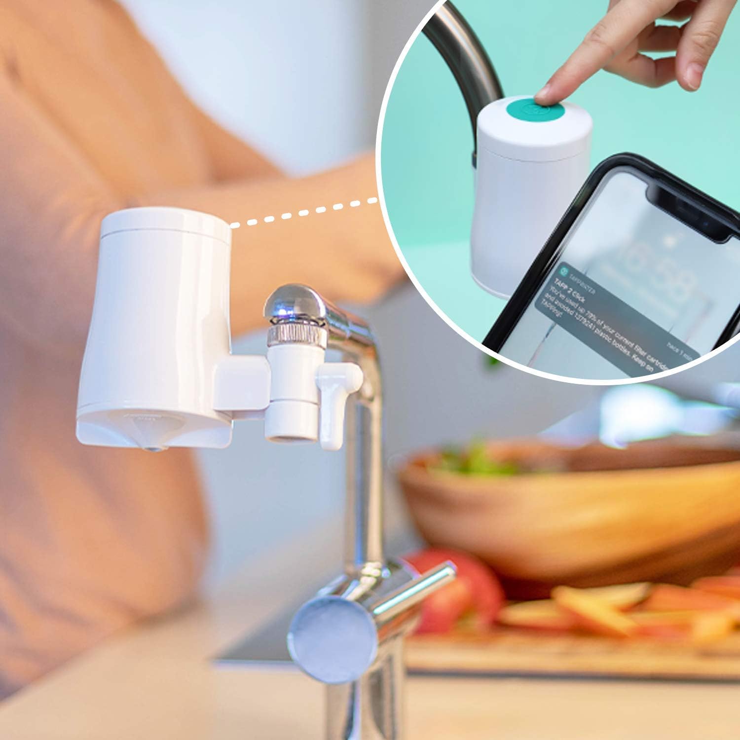 TAPP Water TAPP 2 Click – Sustainable Tap Water Filter System with ...