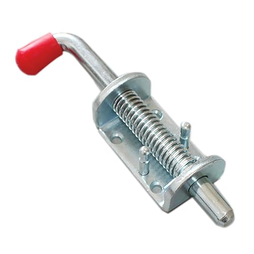 X-Haibei 1 Pack Spring Loaded Latch Pin, 1/2 inch Barrel Bolt Spring ...