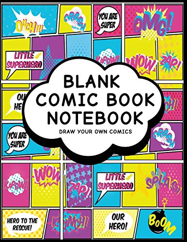 Anime Manga Comic Notebook: Anime Design 4, Create Your Own Anime Manga ...
