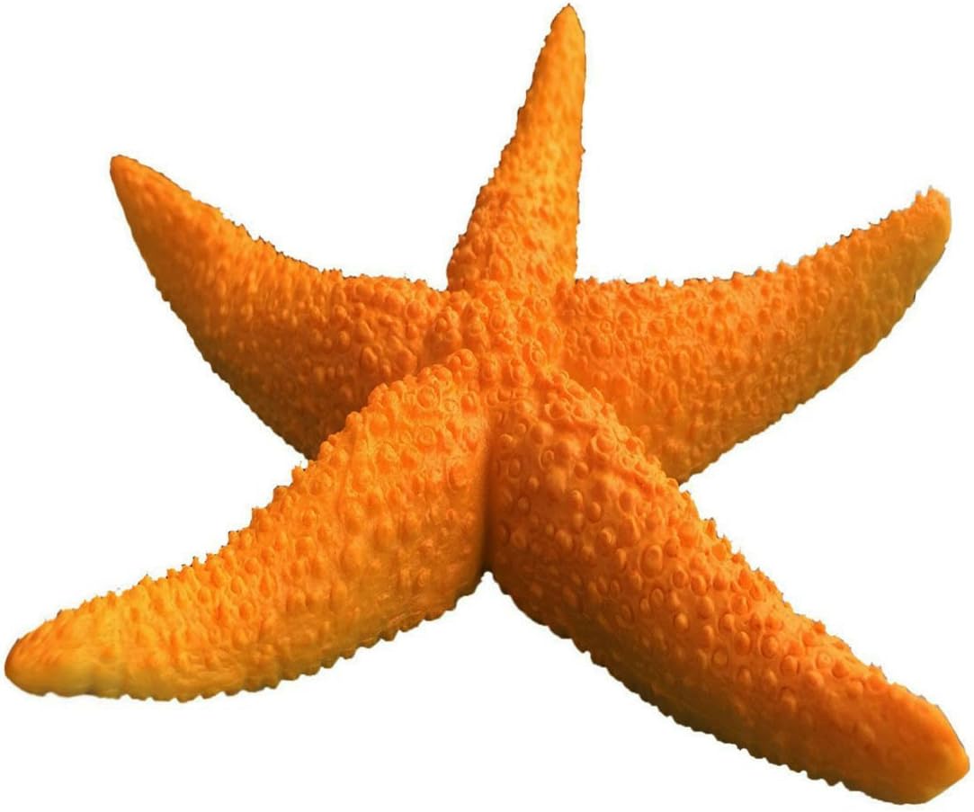 Amazon.com : Saim Aquarium Plastic Rubber Artificial Starfish Ornament ...