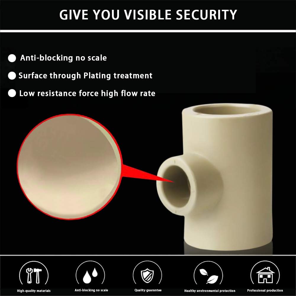 YOFASEN Feed Water Connection Fitting – 6 Pack Plastic Garden Hose Tap ...