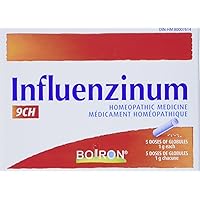 Boiron Influenzinum 2023-2024 Homeopathic Medicine 5 Doses (1g Each ...