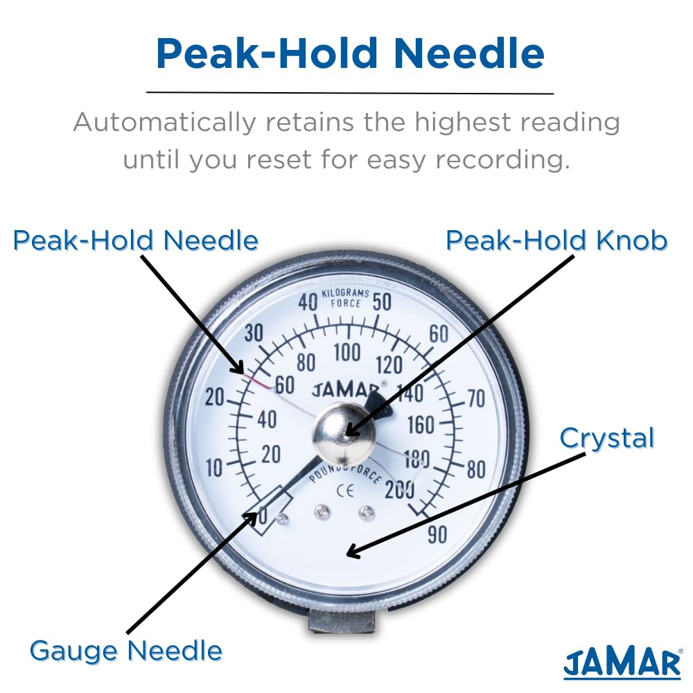 Mua Jamar Hydraulic Hand Dynamometer, Lightweight Max Force Indicator ...