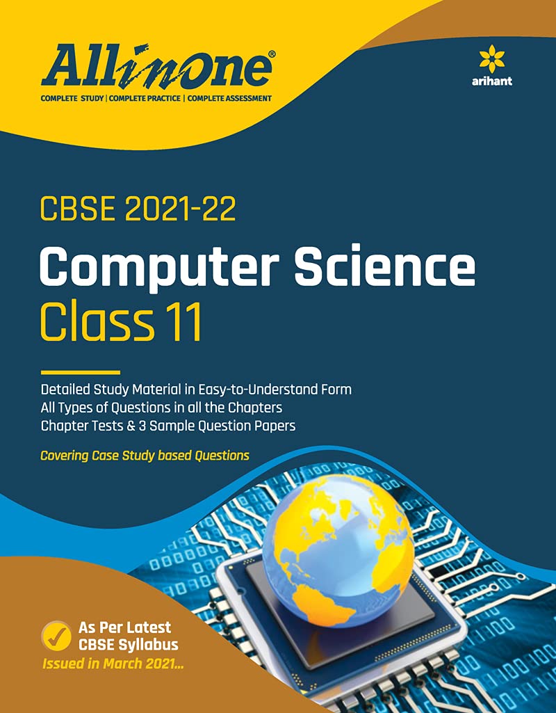 CBSE All In One Computer Science Class 11 For 2022 Exam Ansh Book Store