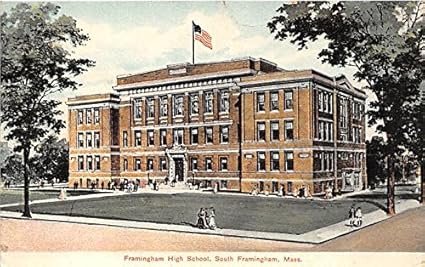 Framingham High School Framingham Massachusetts Postcard at Amazon's ...