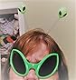 Amazon.com: Alien Boppers Kids Party Favors - Glow in The Dark Headband ...