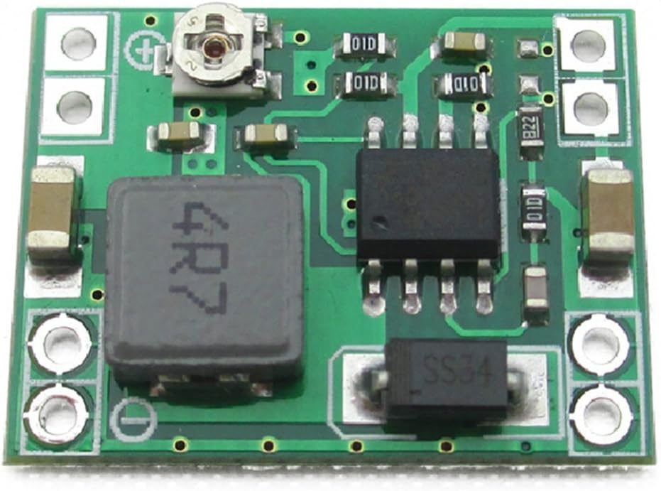 DollaTek 5Pcs MP1584EN ultra Small DC-DC 3A power Step-Down Adjustable ...