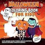 Jumbo Halloween Coloring Book for Kids Ages 2-5: A Collection of Over ...