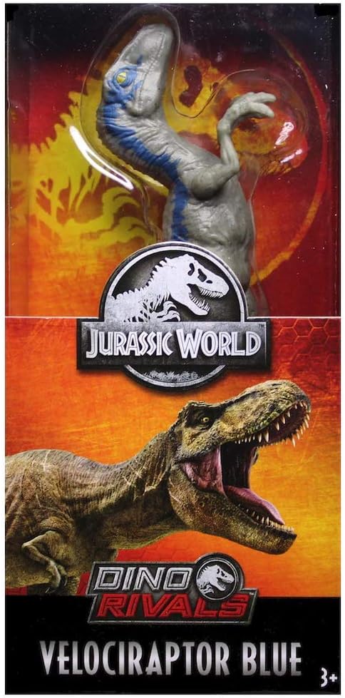 Jurassic World Blue Velociraptor Dino Rivals Dinosaur 6″ – BigaMart