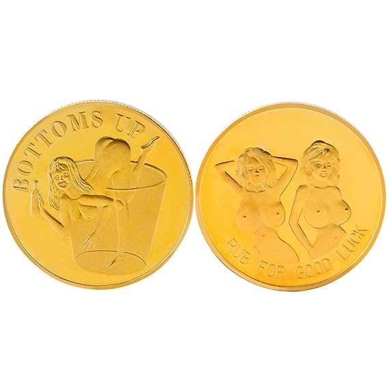 Amazon.com: 6 Pack Sexy Coin Luck Baby Sexy Commemorative Coin, Good ...