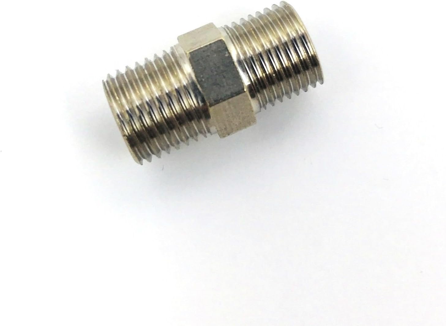 Amazon.com: Pipe to Metric Fitting 1/8" BSPP Male to M10 M10X1 M10X1.0 ...