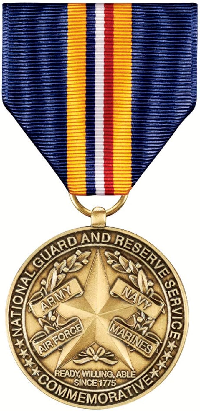 Amazon.com: National Guard/Reserve Commemorative Medal: Clothing