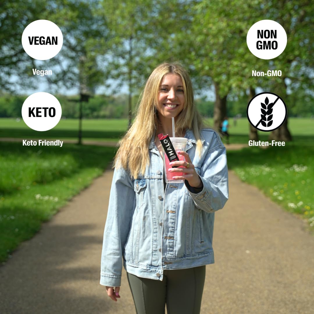 Halo Hydration - Electrolyte Drink Mix | Hydration Powder Packets ...