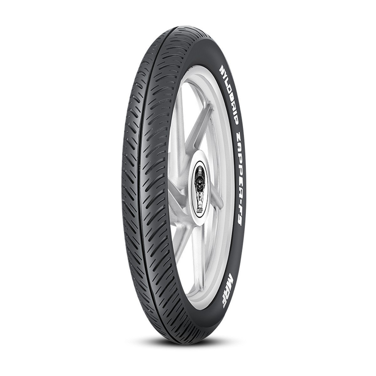 MRF Zapper FS 90 90 17 49P Tubeless Bike Tyre Front Delsheaven MRF Zapper FS 90 90 17 49P Tubeless Bike Tyre Front Delsheaven