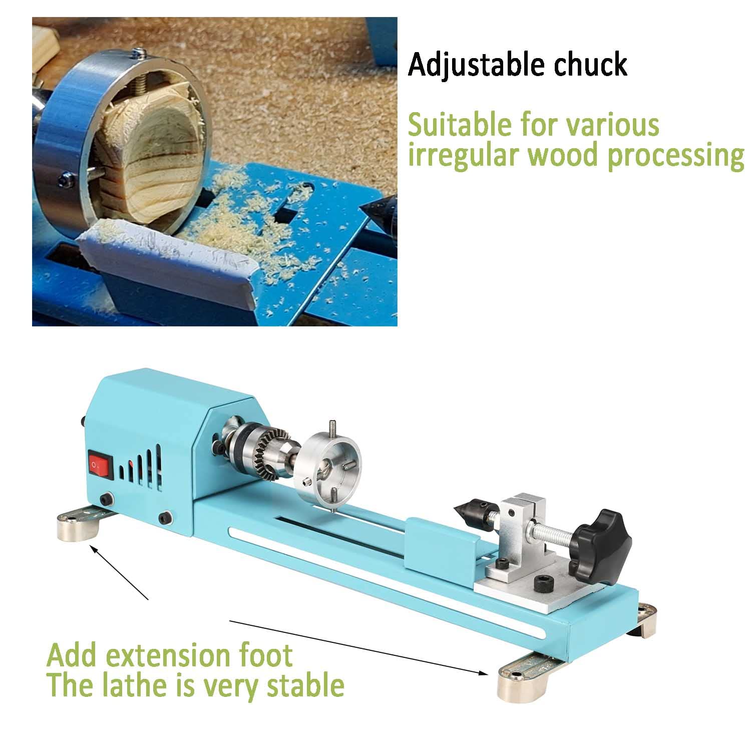 Mua Wood Lathe Mini Lathe Machine Multi-Purpose Type Lathe Milling ...