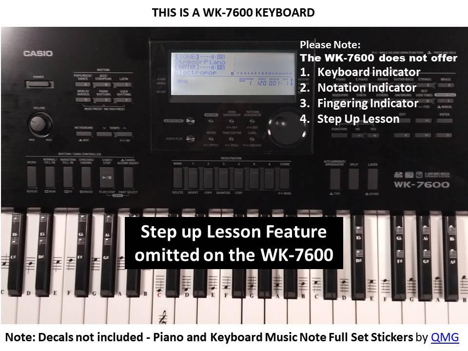 $50/mo - Finance Casio WK-6600 76-Key Workstation Keyboard with Power ...
