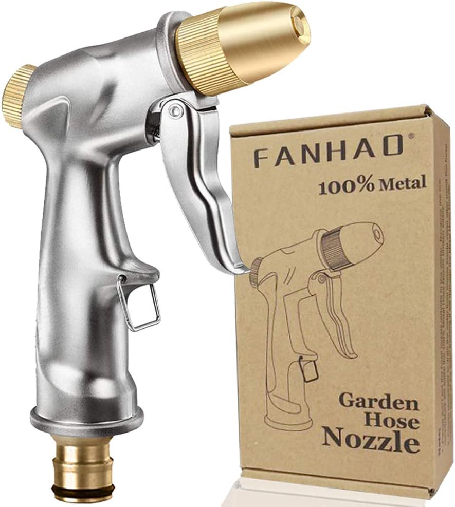 FANHAO Garden Hose Spray Gun High Pressure Water Hose Pipe Spray Gun ...