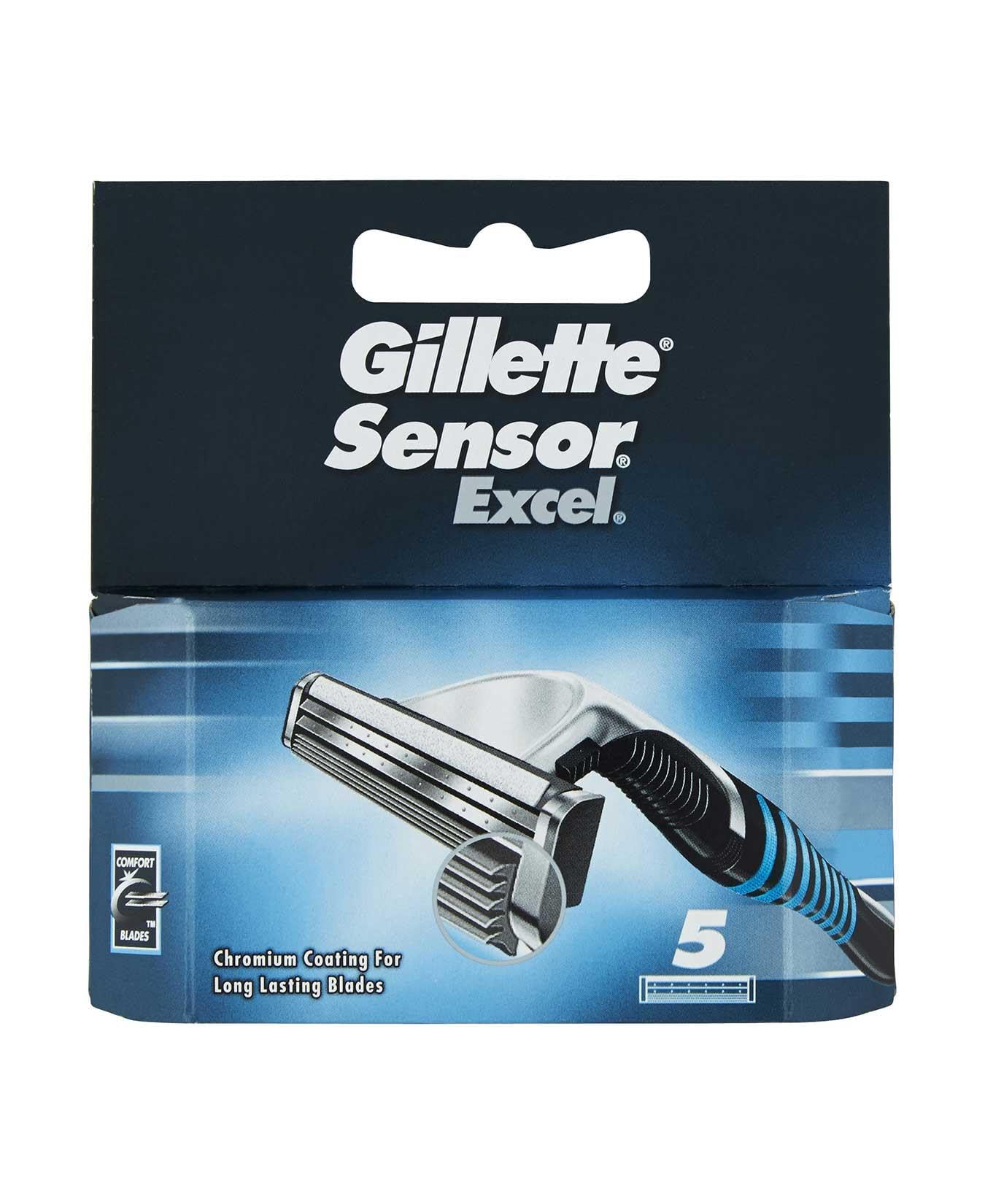 Mua Gillette Sensor Excel Men's Razor Blade Refills, 5 Count, Mens ...