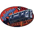 Amazon.com - Chicago Sticker Cta Subway Train All Weather Vinyl Decal ...