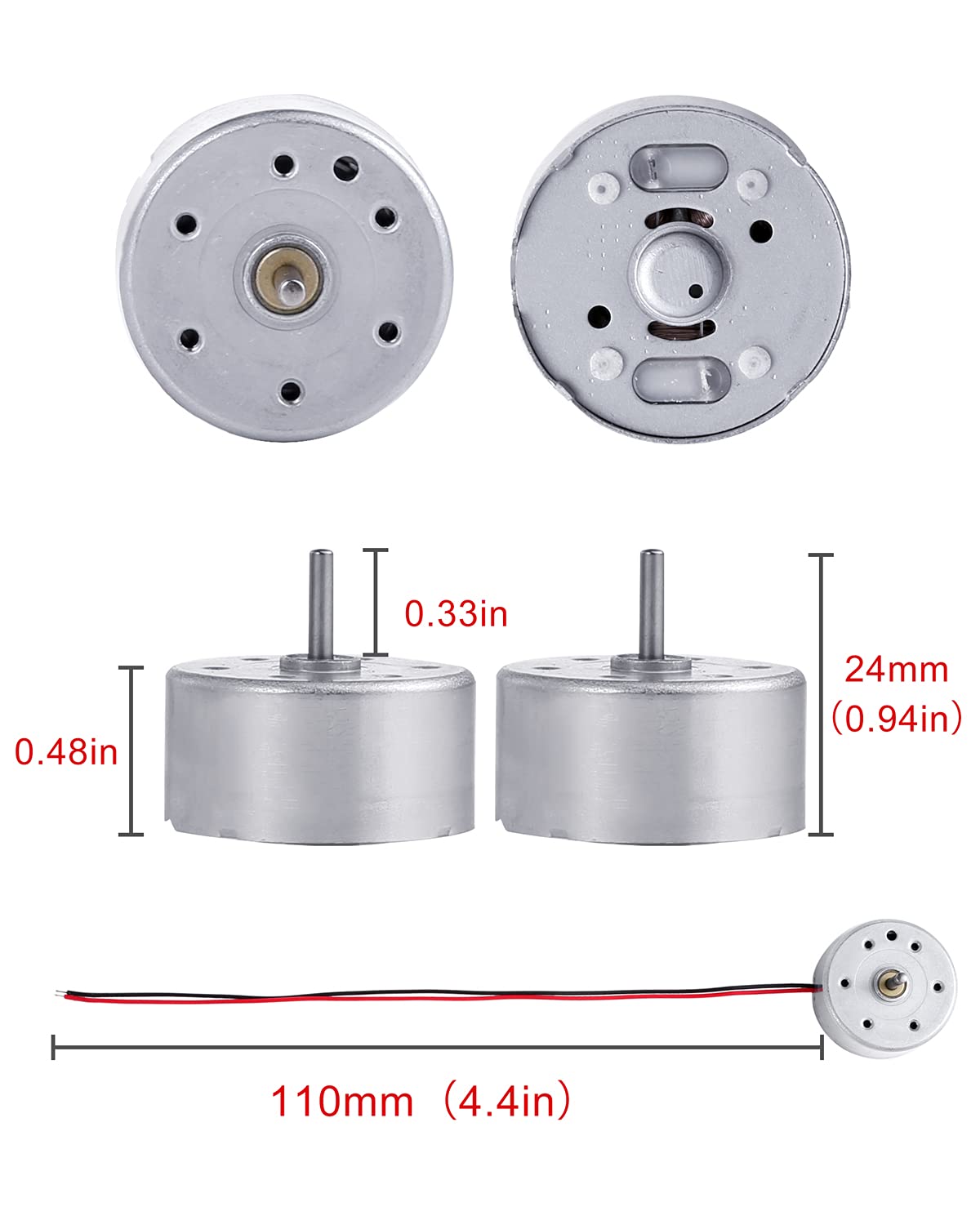 Mua 6 Set Mini Generator Motors 3V-12V DC Motor, Wind Turbine Generator ...