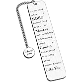 Amazon.com: Boss Day Gifts for Women Great Leaders Bookmark for Men ...