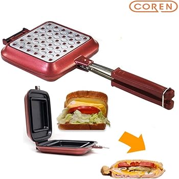 Amazon.com: 11.5" Chefel Double Sided Pressure Pan: Omelet Pans ...