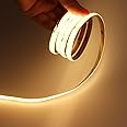 Amazon.com: JOYLIT 24V COB LED Strip Light 20FT/6M 3000K Warm White Indoor CRI 90+ 320LEDs/M ...